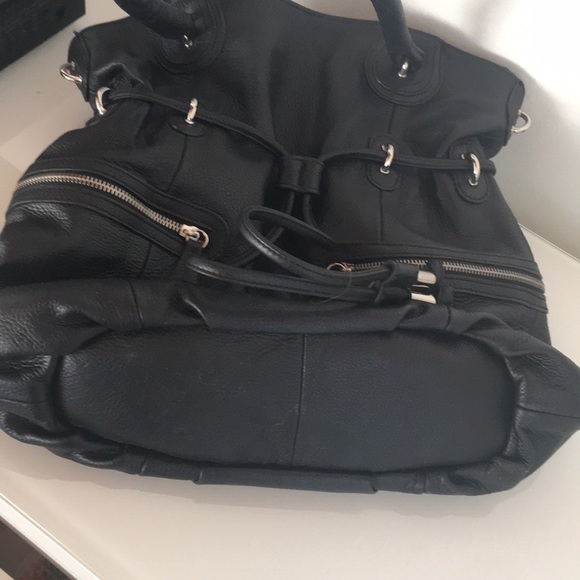 Hype | Bags | Beautiful Hype Black Genuine Leather Handbag | Poshmark
